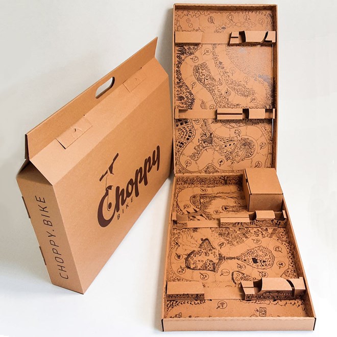 Choppy Bike | A package that’s a brand experience - Packaging Stories ...